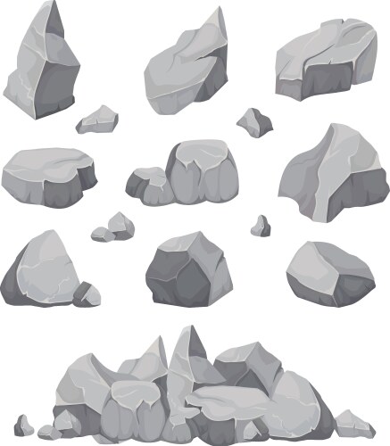 Cartoon Rock Texture Vector Images (over 6,600)