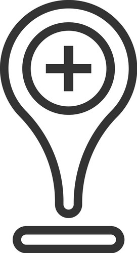 Hospital pin Vector Images & Graphics for Commercial Use | VectorStock