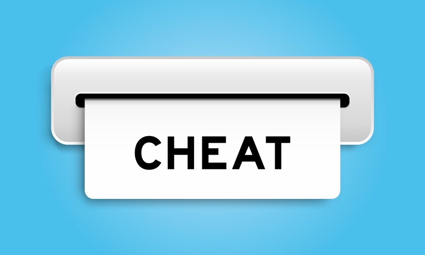 Cheat Vector Images (over 5,900)