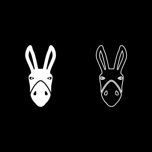 Donkey Head Vector Images (over 2,100)