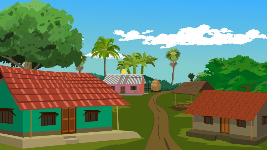 Indian Village Background Vector Images (over 1,500)