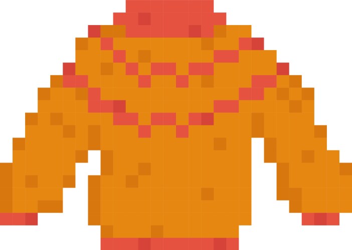 Pixel Art Clothing Vector Images (over 4,500)