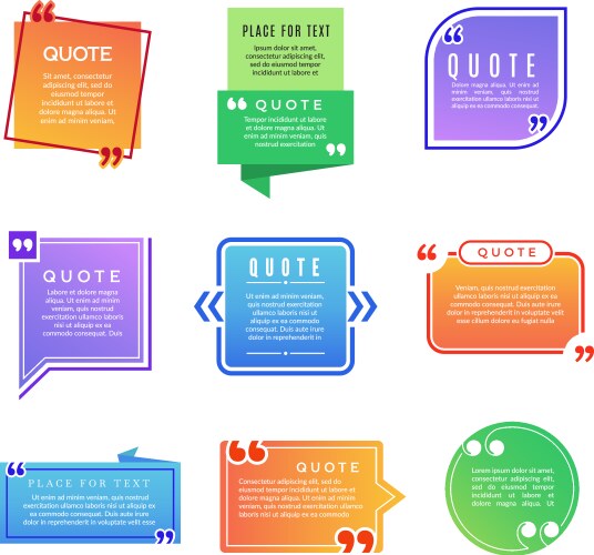 Quote Vector Images (over 360,000)