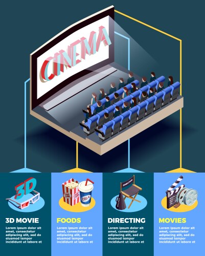 Cinema Infographic Vector Images (over 5,300)