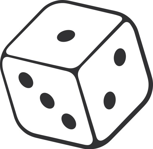 Dice Outline Vector Images (over 7,700)