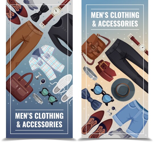 Men Fashion Banner Vector Images (over 3,600)