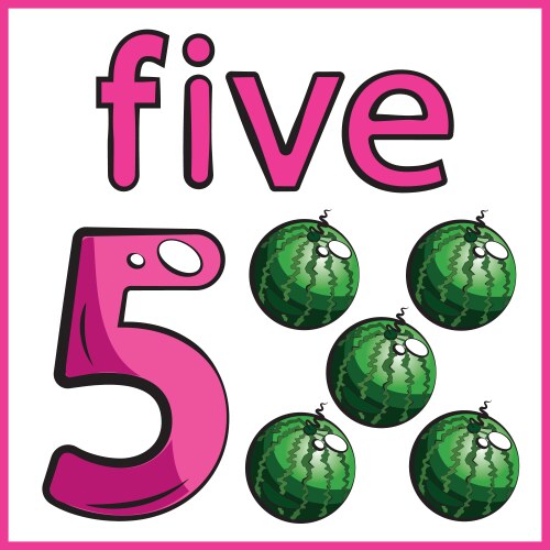 Seven mangoes Royalty Free Vector Image - VectorStock