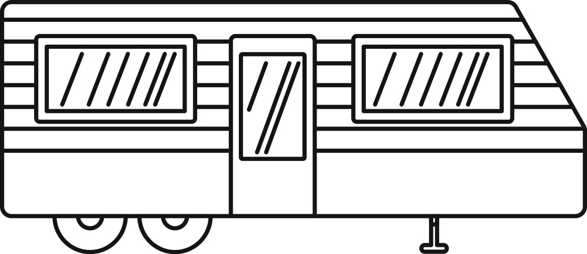 Trailer Outline Vector Images (over 9,200)