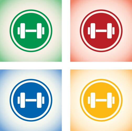 Weights logo Royalty Free Vector Image - VectorStock