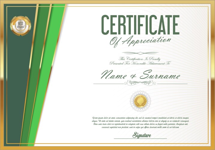 Certificate mechanical engineer design template 02