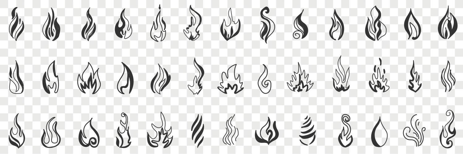 Chalk Flames Vector Images (over 460)