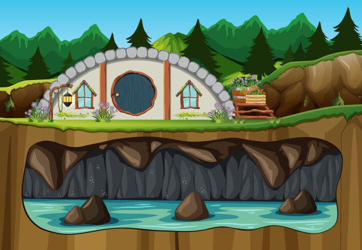 Cartoon Cave Vector Images (over 7,600)