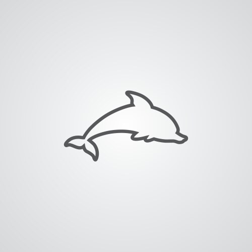 Dolphin Outline Vector Images (over 7,300)