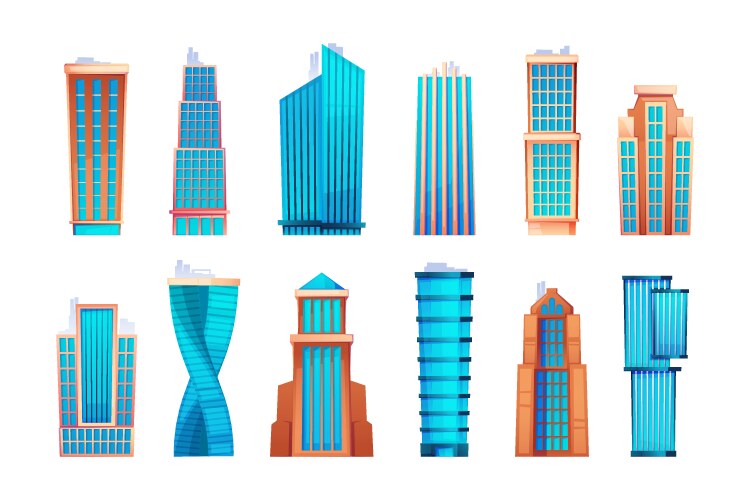 Cartoon Skyscraper Vector Images (over 15,000)