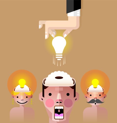 Person Idea Light Bulb Vector Images (over 18,000)