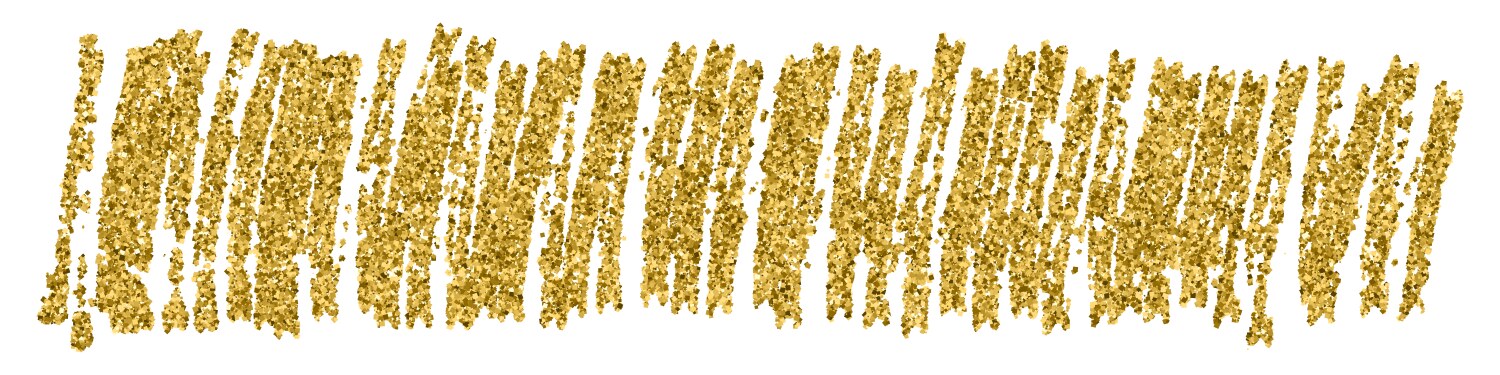 Gold heart repeat banner design on white Vector Image