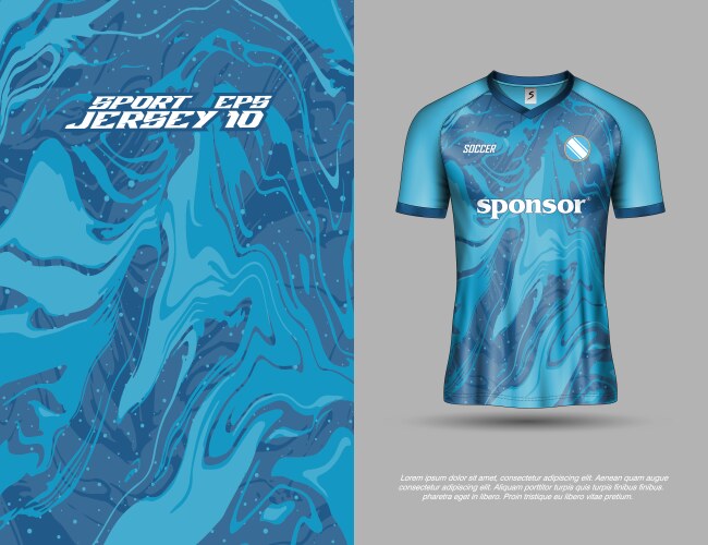 Soccer jerseys abstract texture background Vector Image