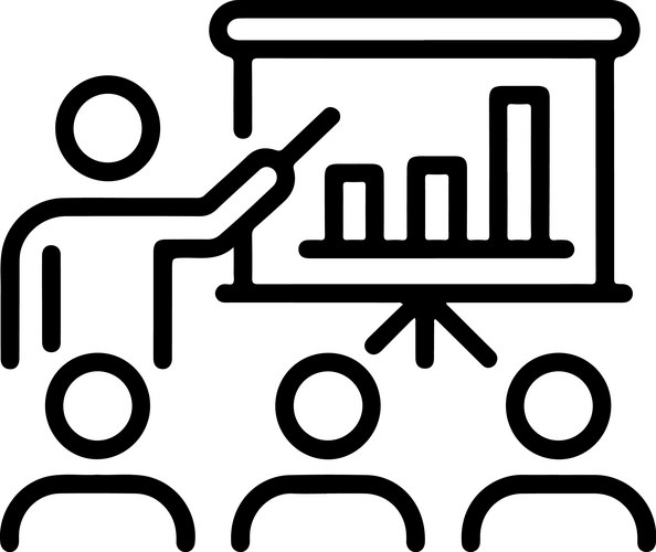 Business Growth Chart Icon – Royalty-Free Vector | VectorStock