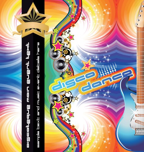 Disco party Royalty Free Vector Image - VectorStock