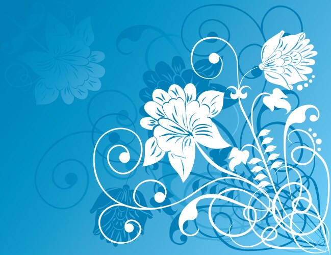 Floral background Royalty Free Vector Image - VectorStock