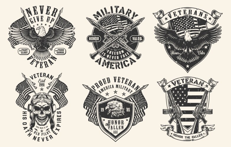 Veteran Logos Logo Military Vector Images (over 3,100)