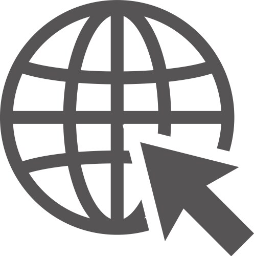 World logo template Royalty Free Vector Image - VectorStock