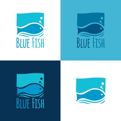 Fish Blue Vector Images (over 82,000)