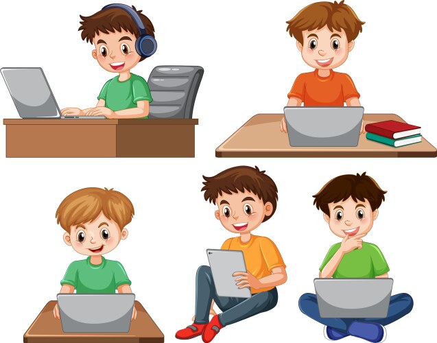 Children Royalty Free Vector Image - VectorStock