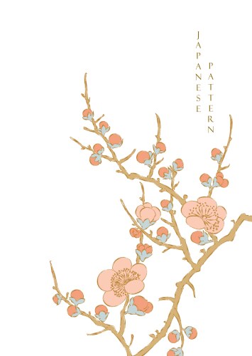 Japanese cherry sakura tree isolated background Vector Image