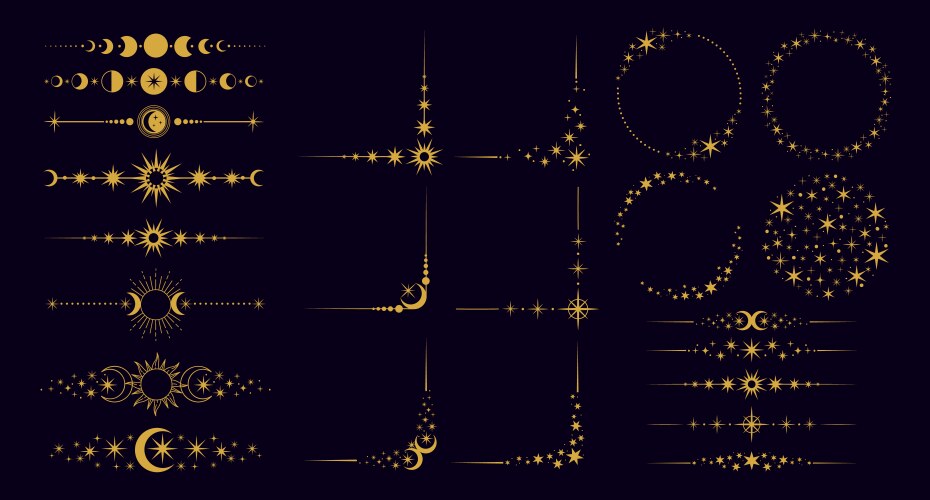 Moon Border Vector Images (over 5,200)