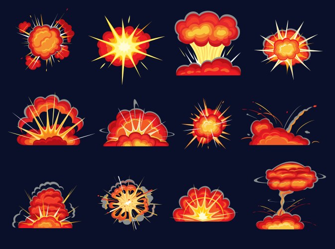 Atom Bomb Cartoon Comic Vector Images (over 770)