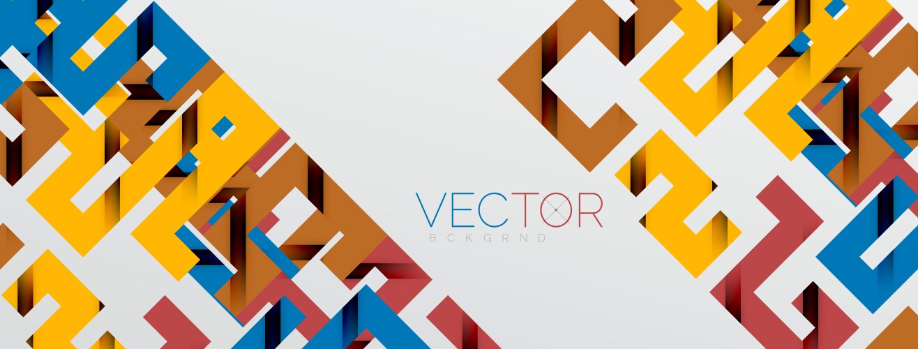 Color bend lines with shadow texture effect Vector Image