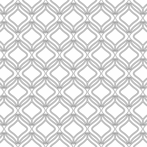 Curved line pattern Royalty Free Vector Image - VectorStock