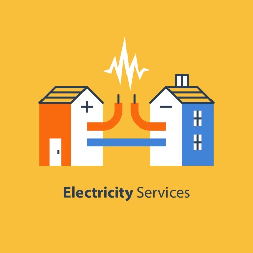 Electricity maintenance icon Royalty Free Vector Image