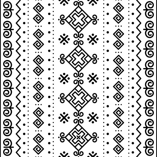 Seamless pattern with modern vertical rectangular Vector Image