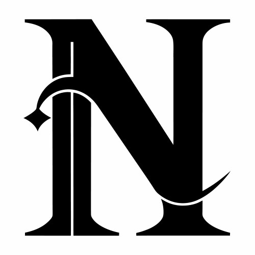 Capital Letter N Images