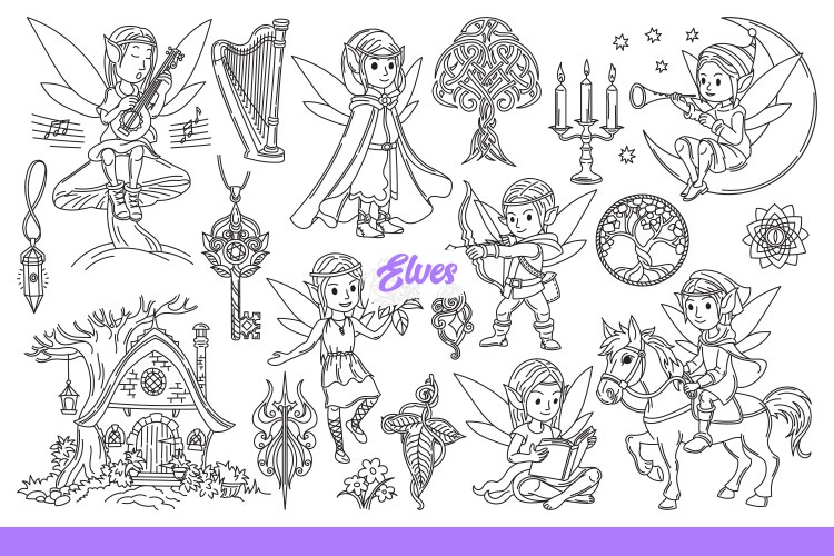 Elf Ears Vector Images (over 1,100)