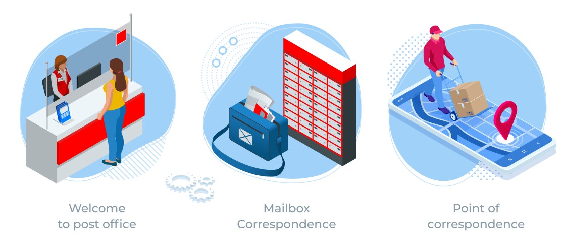 Cartoon Post Office Vector Images (over 5,700)