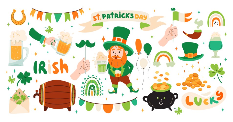 Happy St Patricks Day Clipart Vector Images (over 940)