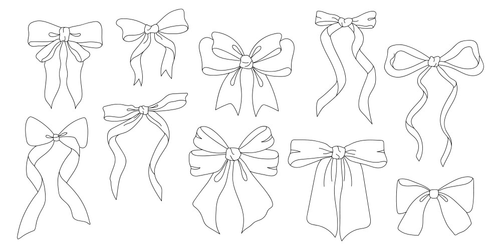 Bow Outline Vector Images (over 47,000)