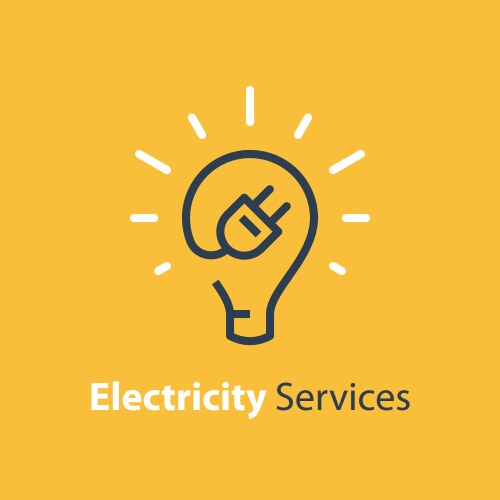 Electricity maintenance icon Royalty Free Vector Image
