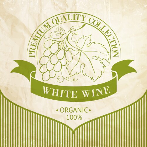 Logo of winery Royalty Free Vector Image - VectorStock