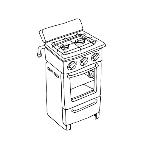 Gas Stove Sketch Vector Images (over 260)