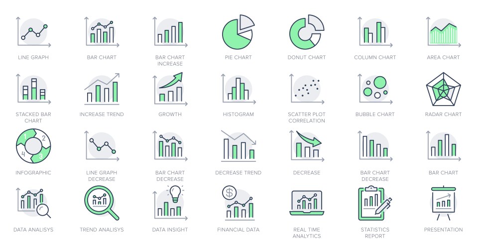 Globe line icons include icon Royalty Free Vector Image