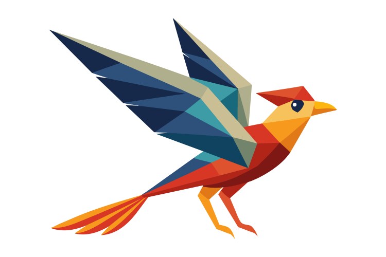 Gander bird on white background Royalty Free Vector Image