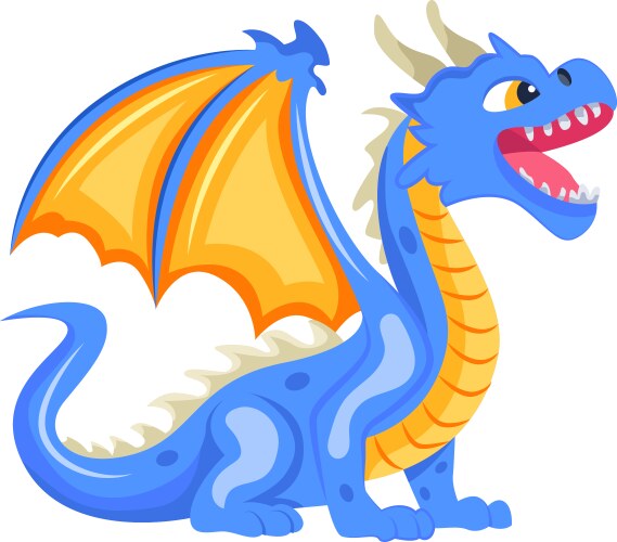 Dragon Front View Roar