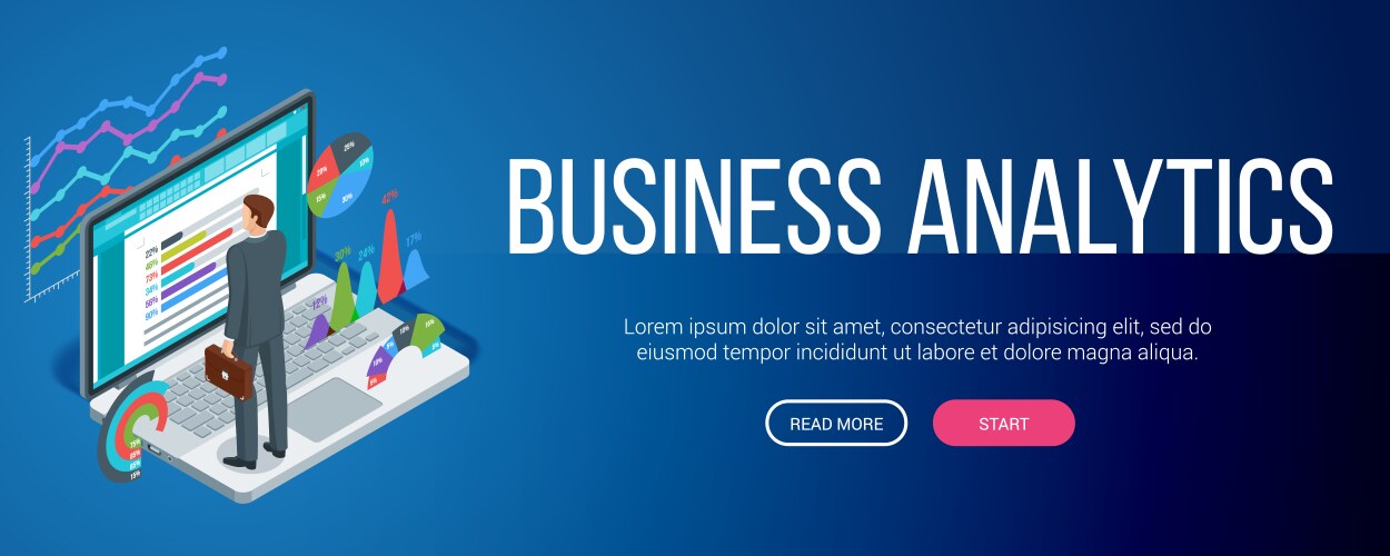 Software development banner Royalty Free Vector Image