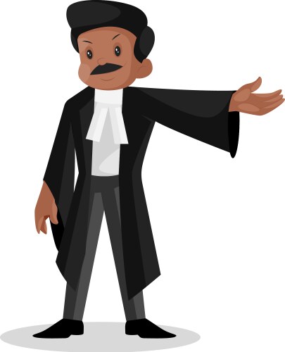 Lawyer Cartoon Advocate Vector Images (over 570)