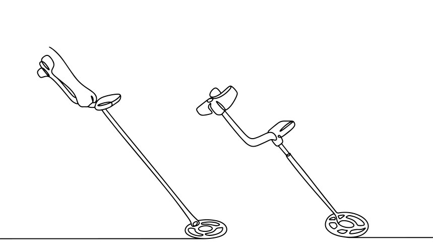 Two different fragmentation anti-personnel mines Vector Image