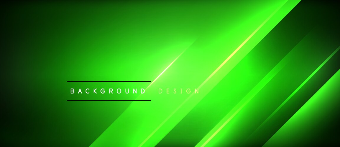 Neon dynamic diagonal light rays background Vector Image